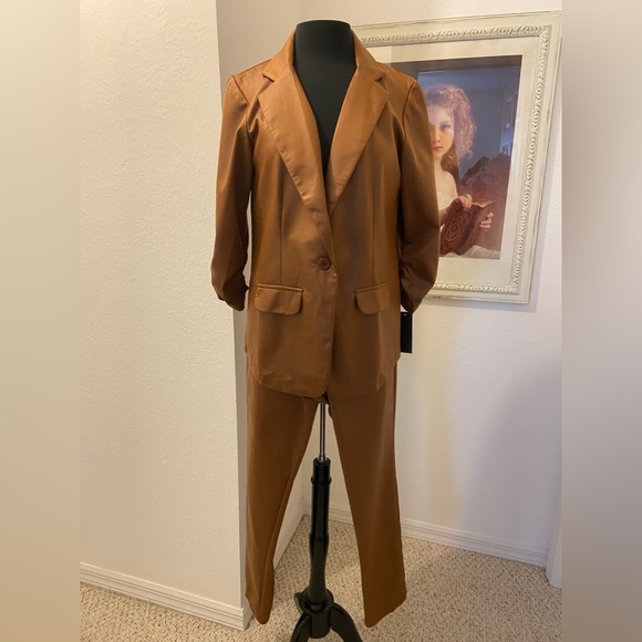 Laura Cruz | Pants & Jumpsuits | Laura Cruz 2pc Blazer Pant Suit | Poshmark
